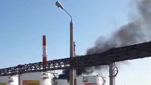 Возгорание на установке гидроочистки дизтоплива Сызранского НПЗ